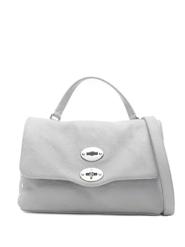 ZANELLATO Small Postina® Studded Tote Bag - Grey