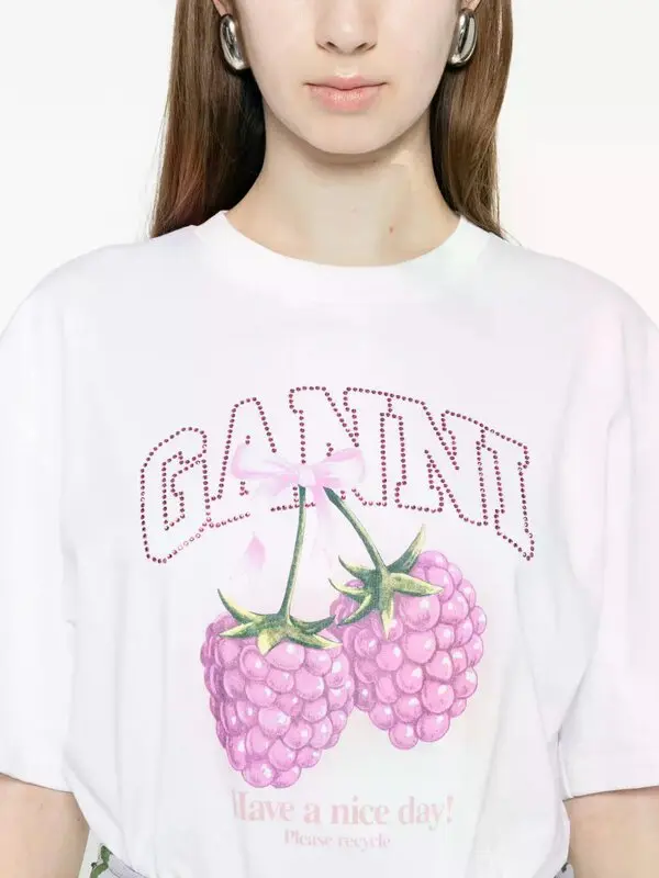 GANNI Graphic T-shirt