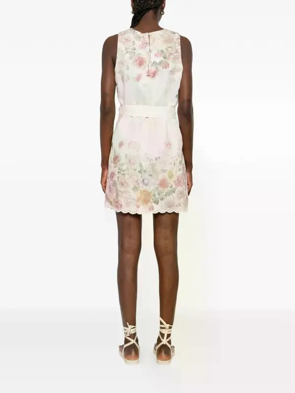 TWINSET Mini Floral Belted Dress