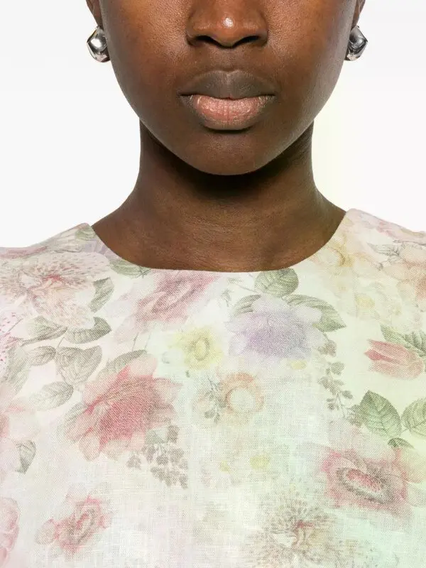 TWINSET Mini Floral Belted Dress