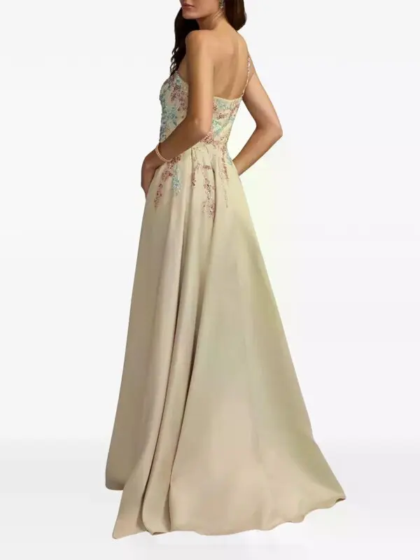 Mac Duggal One-shoulder Maxi Dress