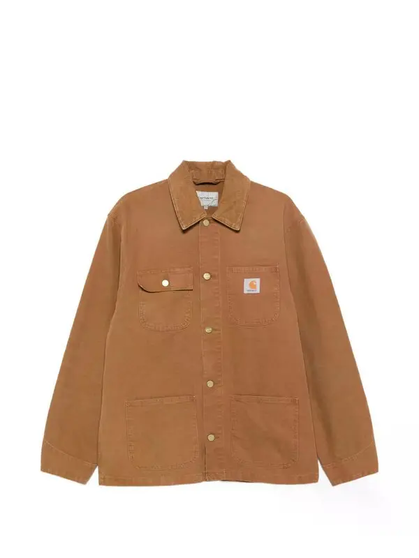 Carhartt Work In Progress Michigan Buttoned Shirt Jacket - Brown