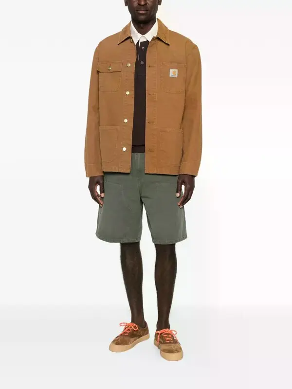 Carhartt Work In Progress Michigan Corduroy Collar Jacket - Brown