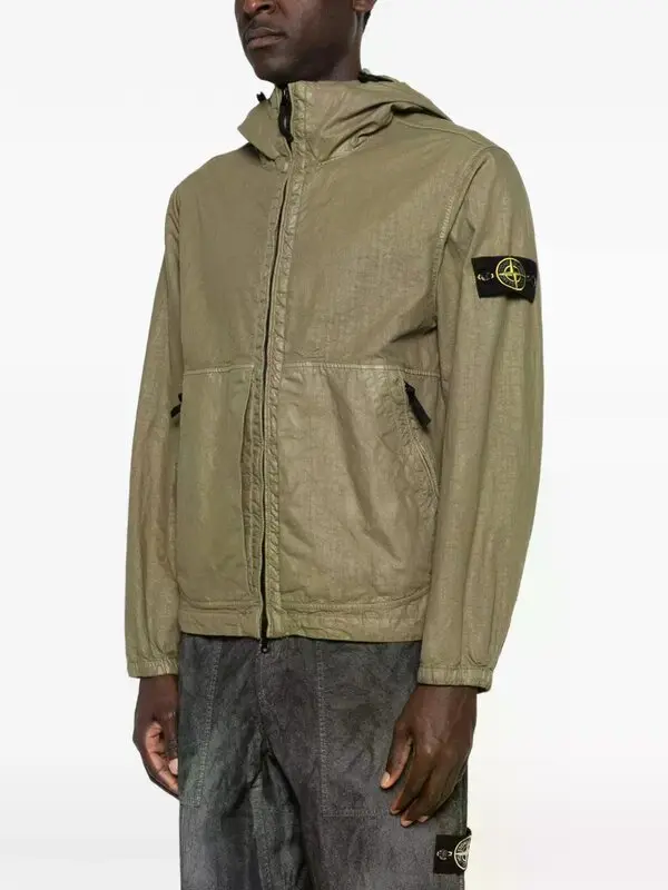 Stone Island Hooded Zip Jacket