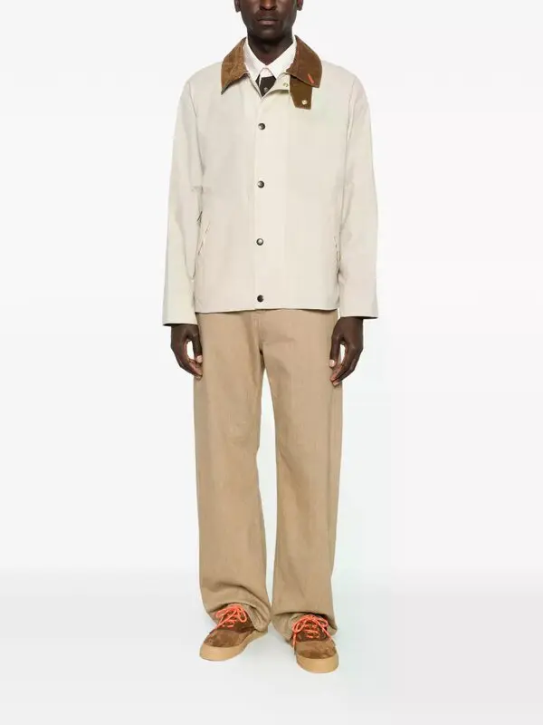Barbour Icons Corduroy Collar Jacket - Neutrals