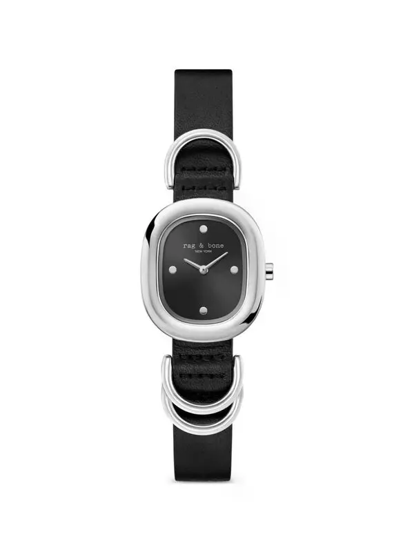 Rag & Bone Rory 25mm Watch - Black