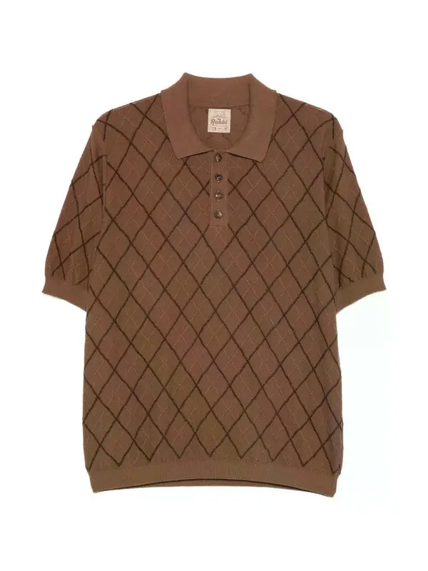 RAKKI The Legend Paul Newman 1956 Polo Shirt - Brown