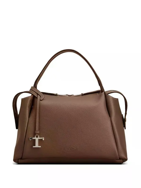 TOD'S Logo Zip Tote Bag
