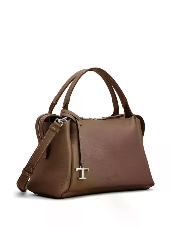 TOD'S Logo Zip Tote Bag