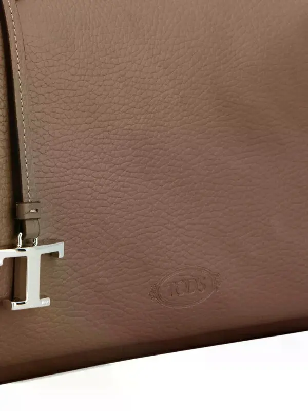 TOD'S Logo Zip Tote Bag