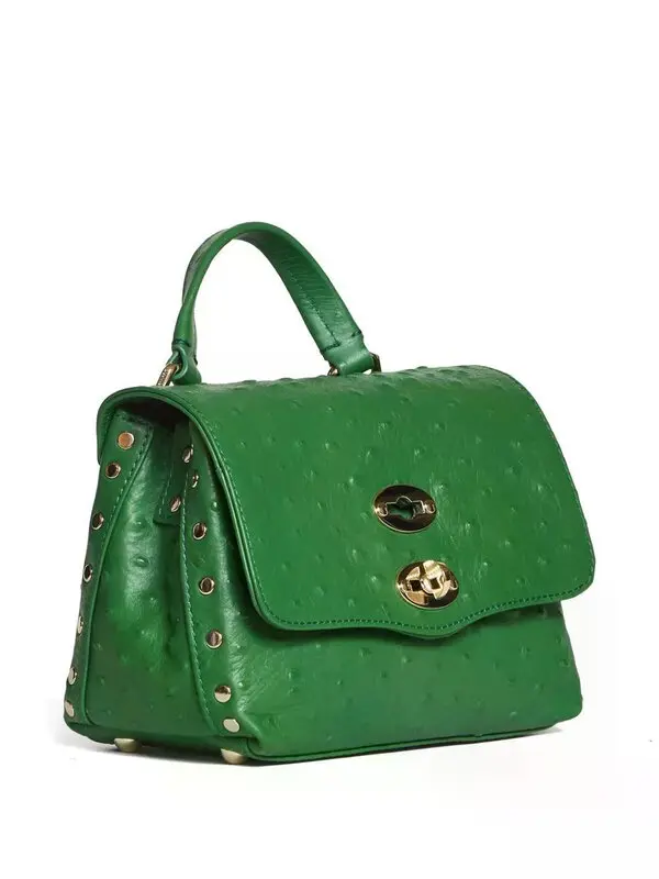 ZANELLATO Postina Studs Leather Satchel
