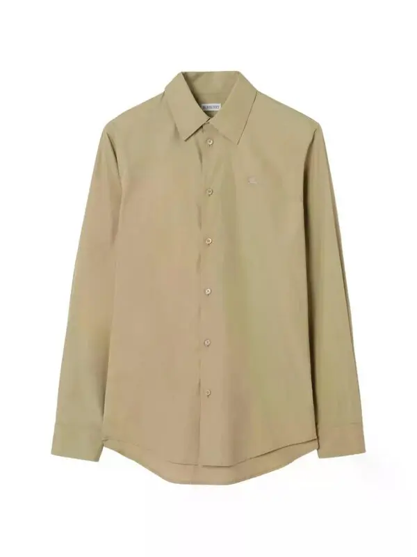 Burberry Regular-fit Cotton Poplin Shirt - Neutrals