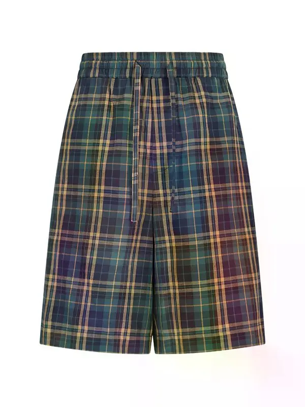 DARKPARK Brad Japanese-check Shorts