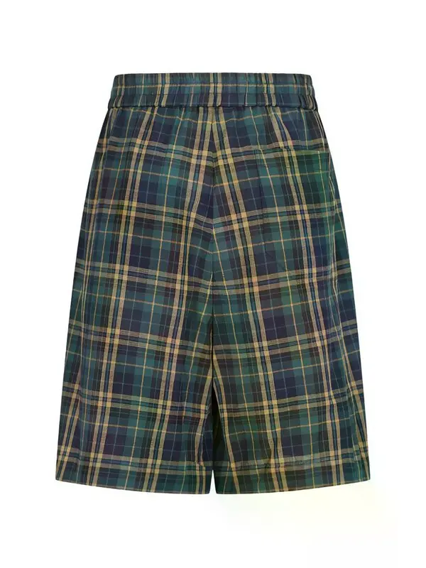 DARKPARK Brad Japanese-check Shorts