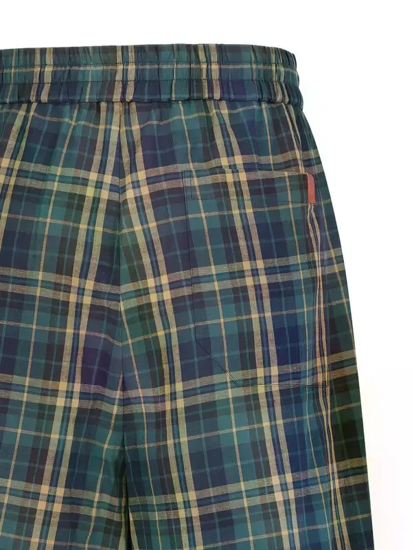 DARKPARK Brad Japanese-check Shorts