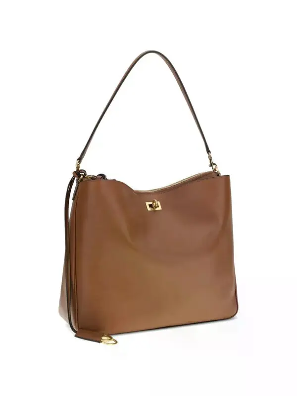 Balenciaga Medium Rodeo Turnlock Shoulder Bag - Brown