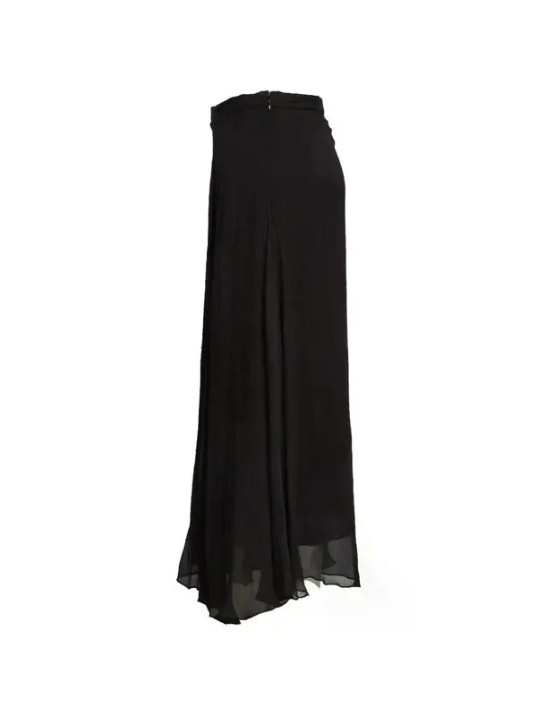 Isabel Marant Étoile Lycia Chiffon Asymmetric Skirt - Black