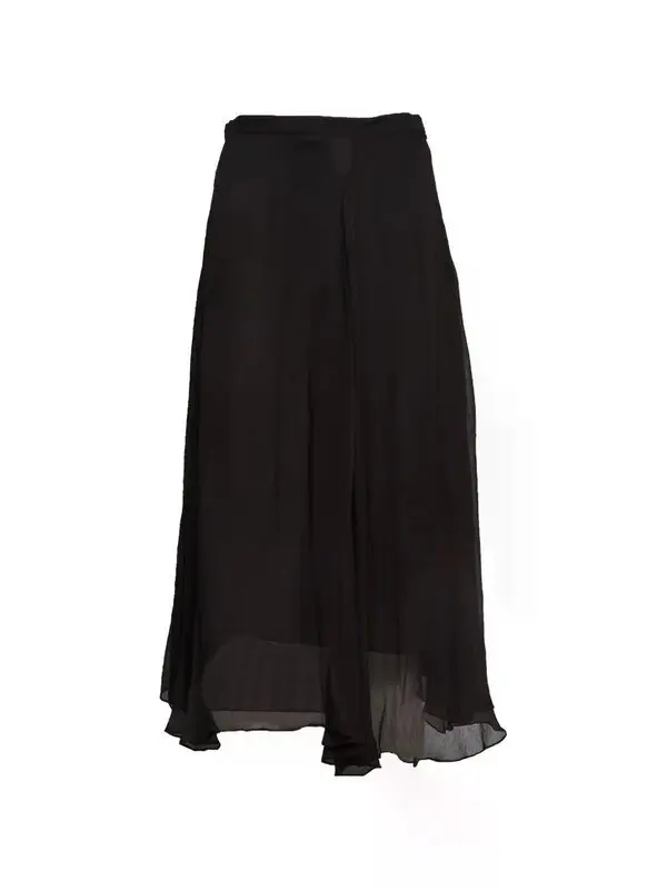 Isabel Marant Étoile Lycia Printed Muslin Skirt - Black