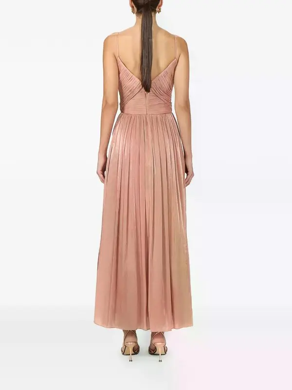 Costarellos Fayla Draped Maxi Dress - Pink
