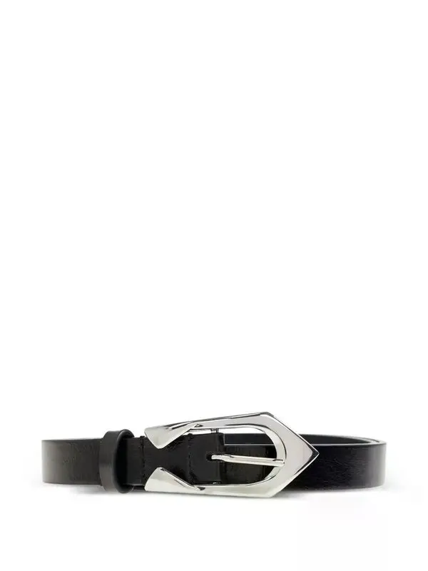 IRO PARIS Buckle-fastening Leather Belt - Black