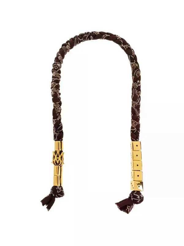 Amiri Dice Beaded Keyring