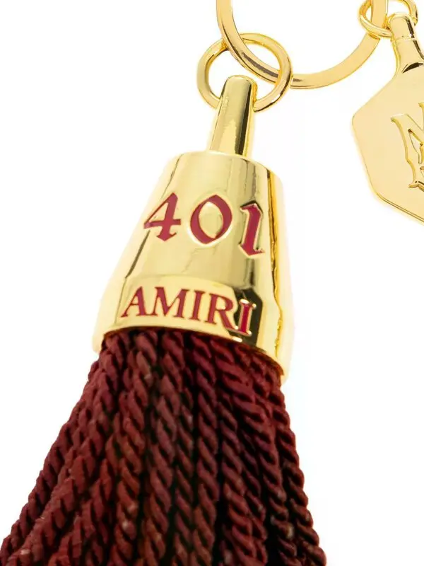 Amiri Tassel Key-charm Keyring