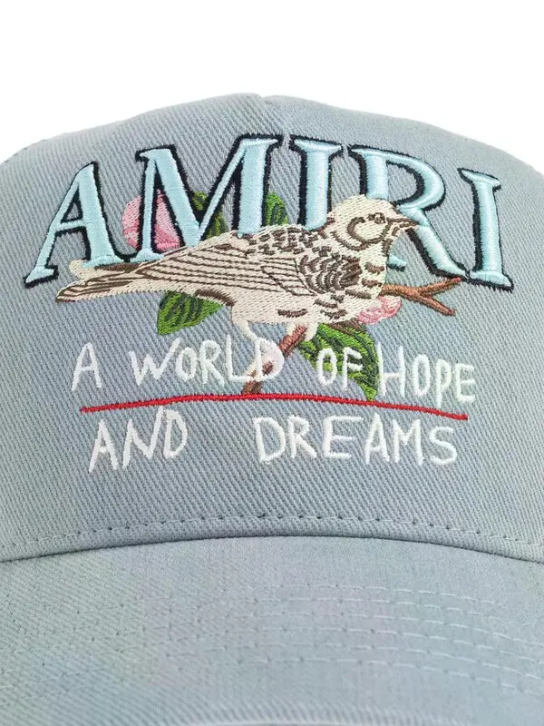 Amiri Logo-embroidered Baseball Cap