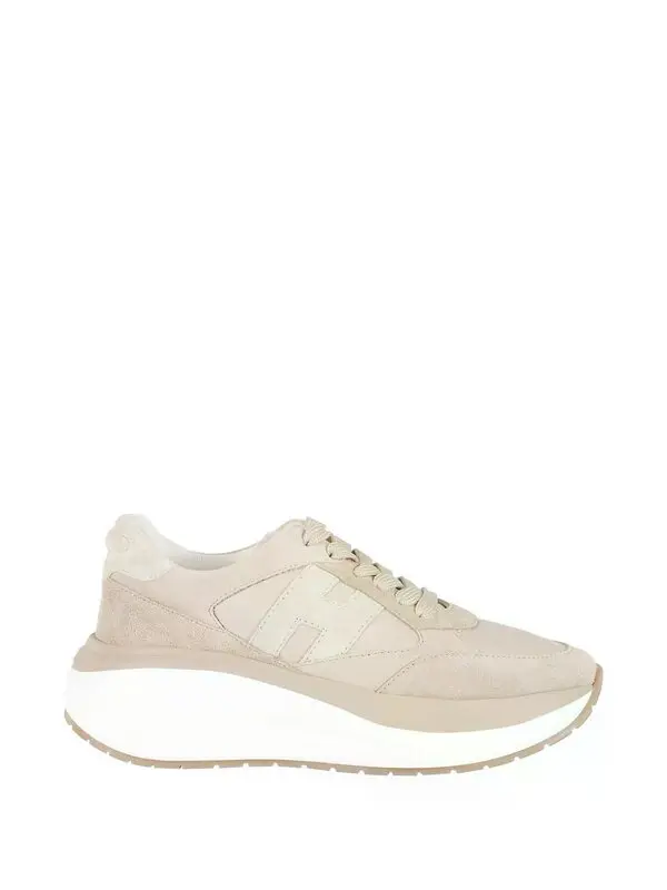 Hogan Logo Sneakers - Neutrals