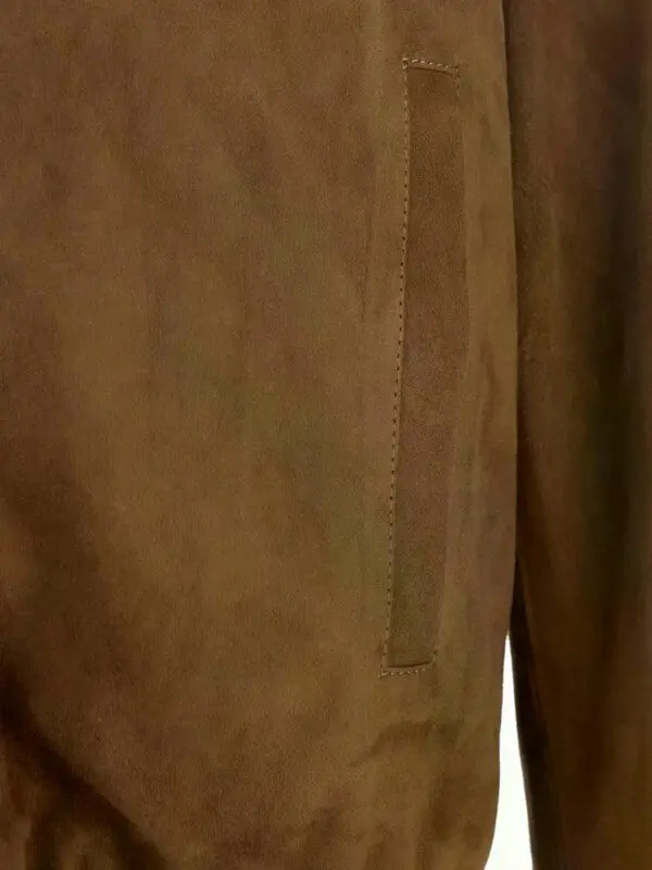 Jacob Cohen Zip-up Suede Jacket