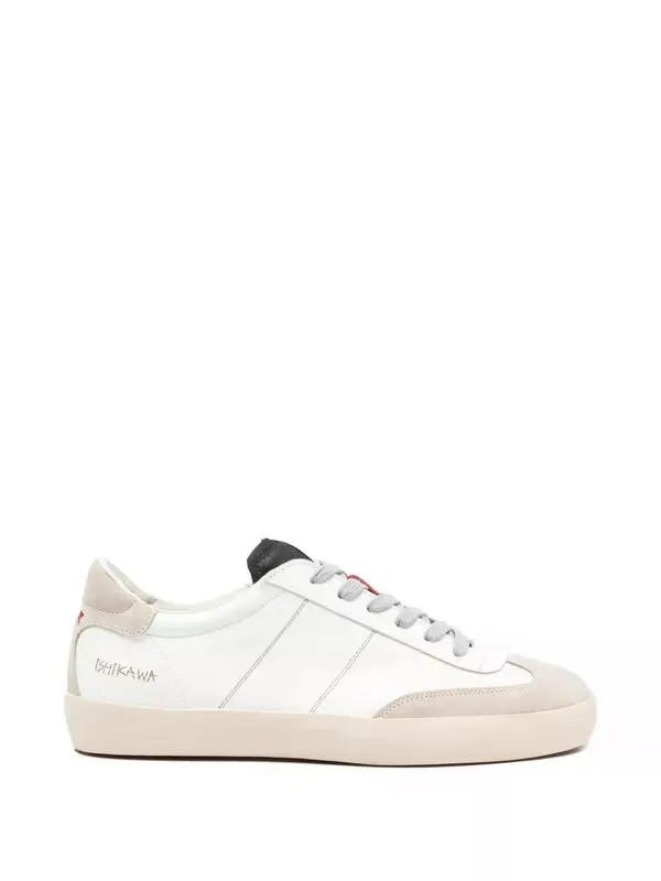 ISHIKAWA Leather Sneakers - White