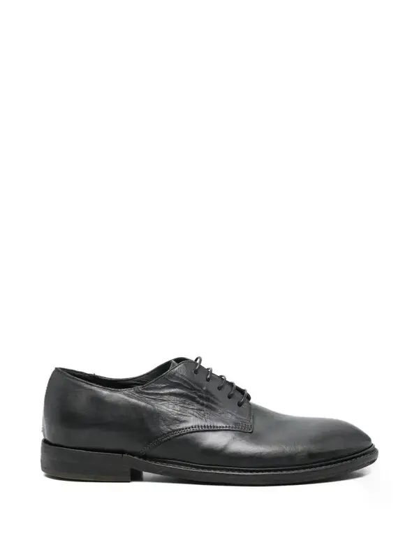 Moma Leather Derby Shoes - Grey