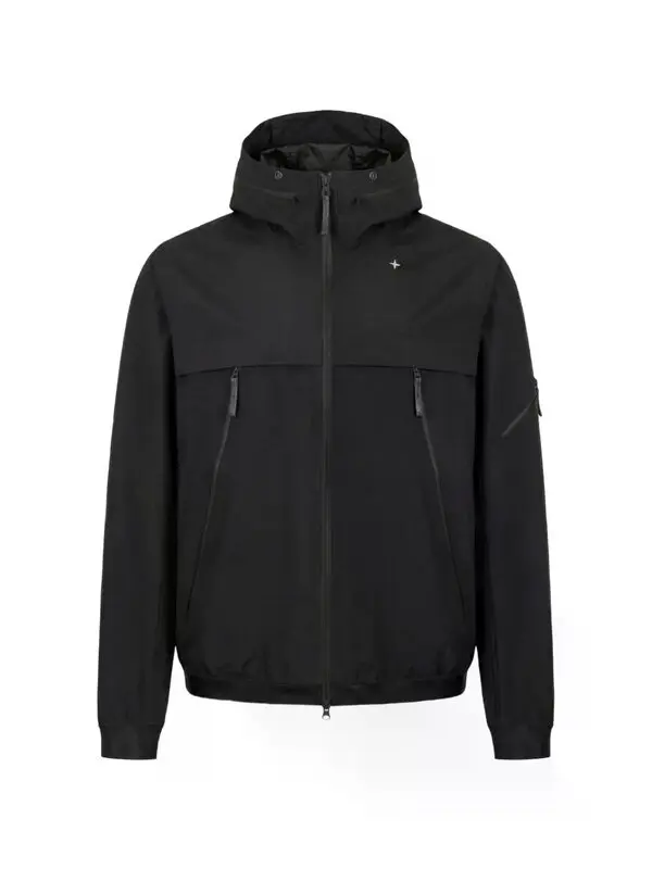Stone Island Zip Hooded Jacket