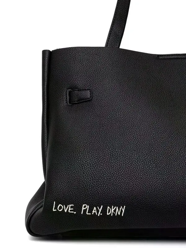 Dkny Grafitti-print Tote Bag