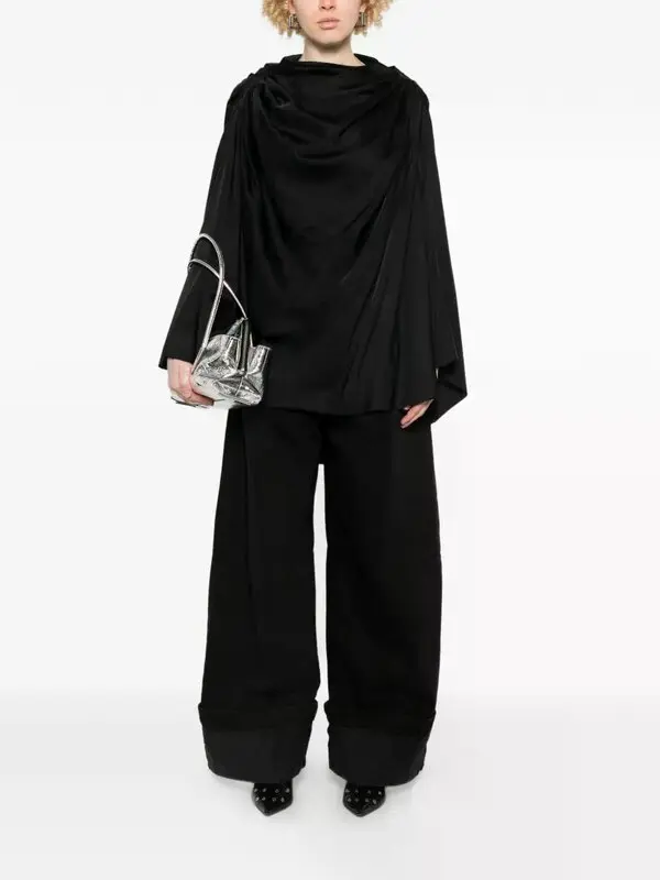 Rick Owens Draped Button Top