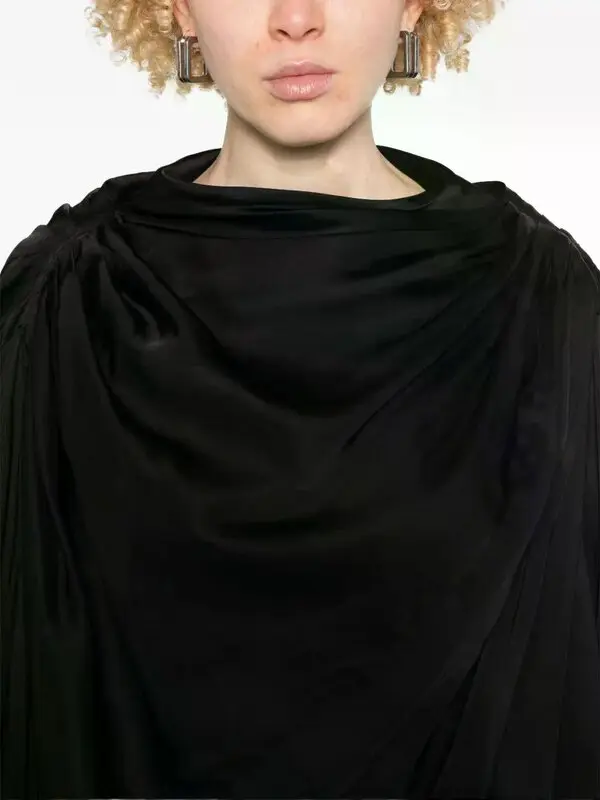 Rick Owens Draped Button Top
