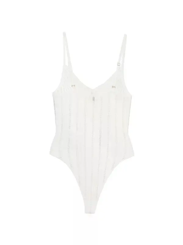 Elisabetta Franchi Ribbed Bodysuit