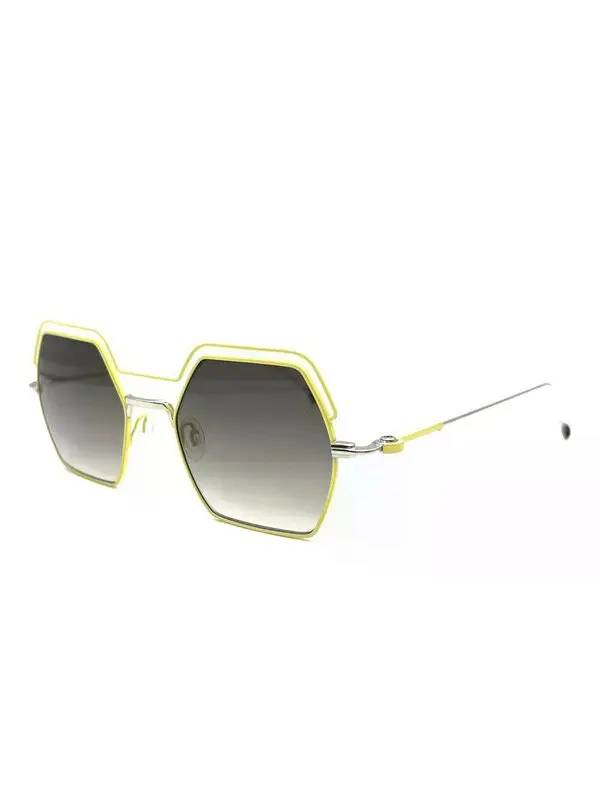 ANNE & VALENTIN Socotra Geometric Sunglasses
