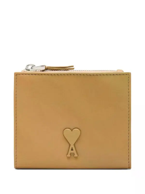 Ami Voulez-vous Folded Wallet - Neutrals