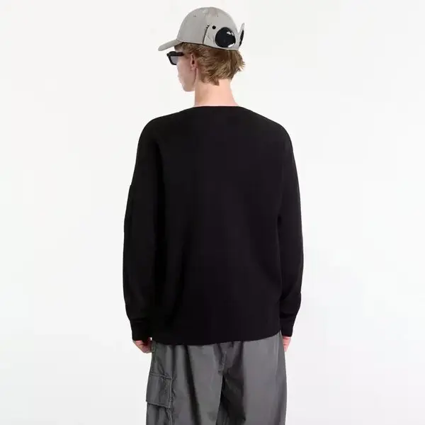 C.P. COMPANY Logo-patch Crew-neck Sweater