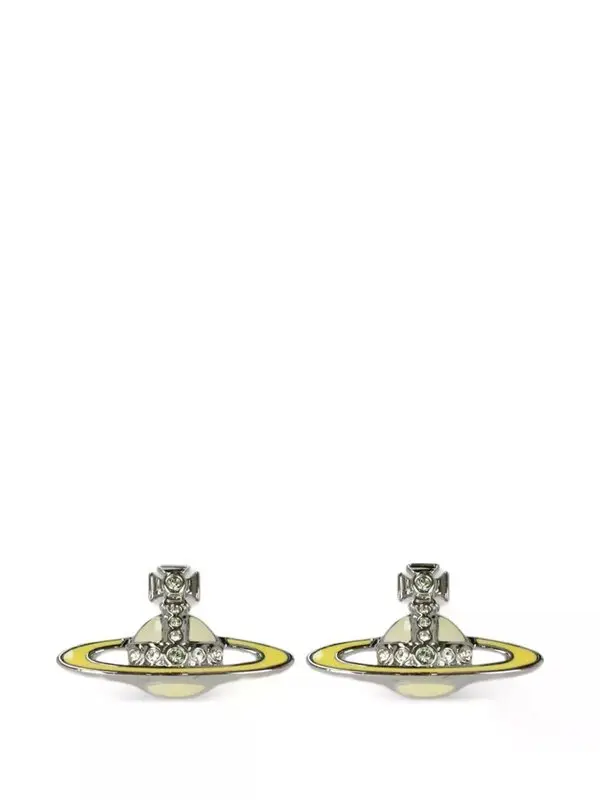 VIVIENNE WESTWOOD Orb Embellished Earrings - Silver