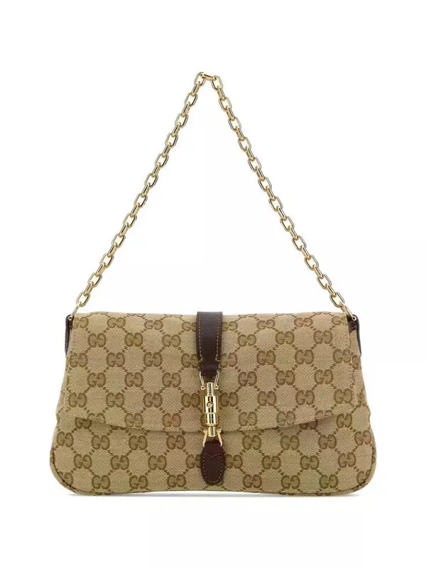 Gucci Gg Fabric Shoulder Bag - Neutrals