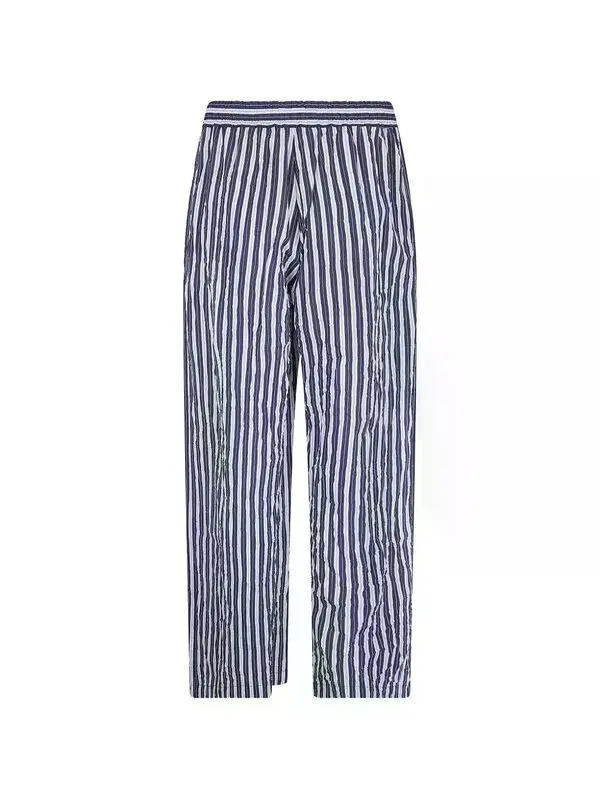 NUUR Striped-pattern Trousers