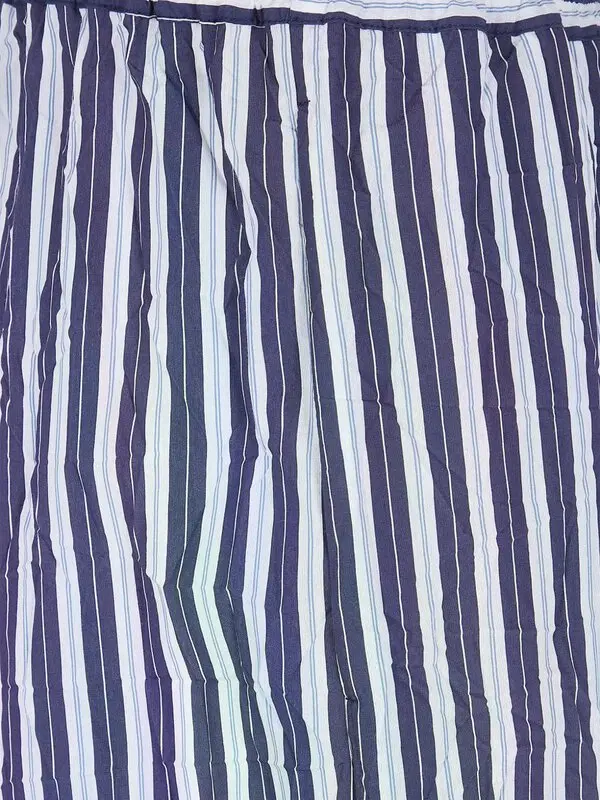 NUUR Striped-pattern Trousers