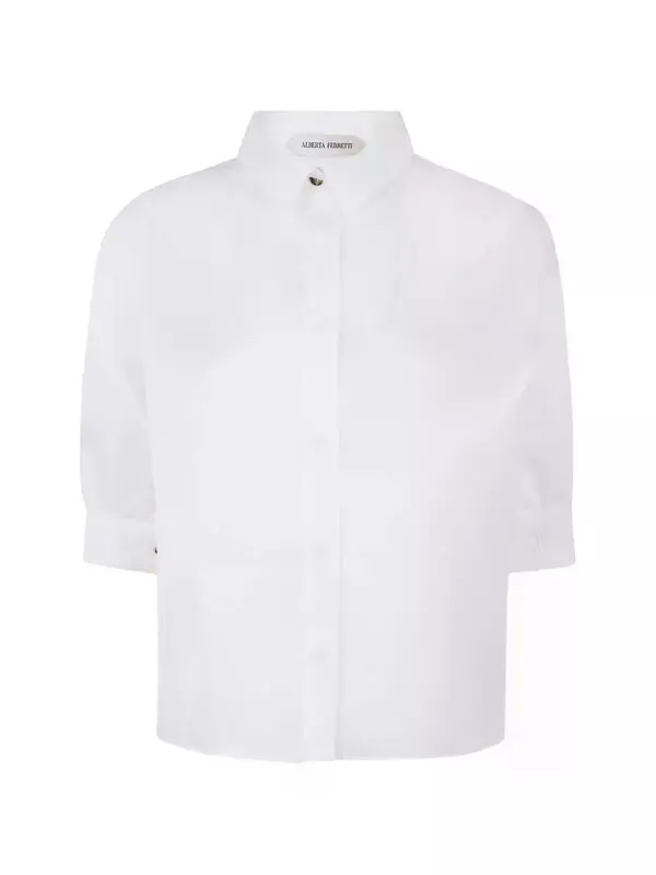Alberta Ferretti Chest-pocket Shirt - White