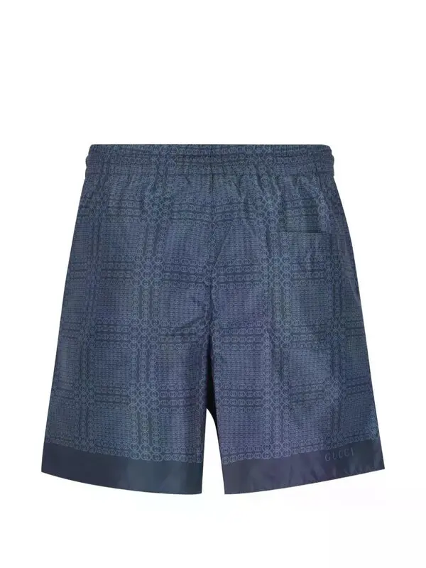 Gucci Gg-pattern Swim Shorts