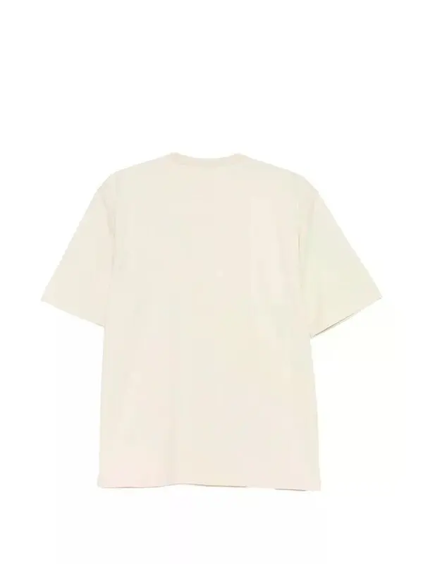 C.P. COMPANY Embroidered T-shirt - Neutrals
