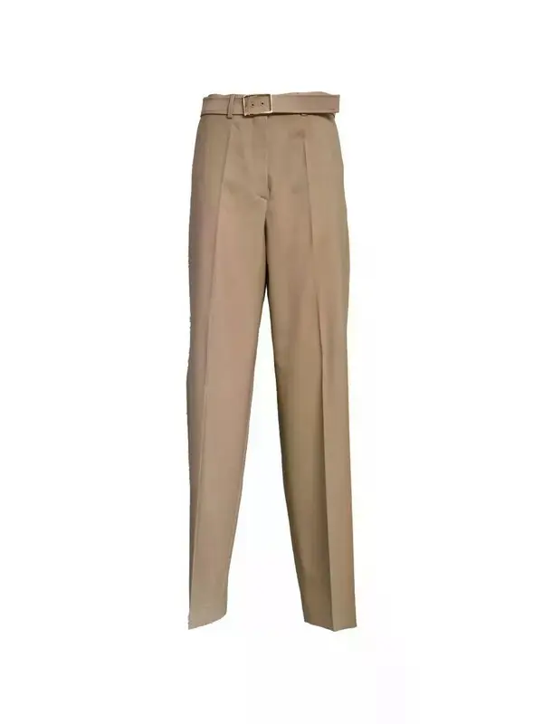 Sportmax Belted Cropped Trousers