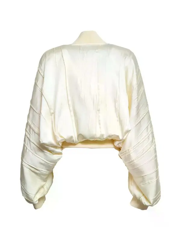 Sportmax Pleated Bomber Jacket