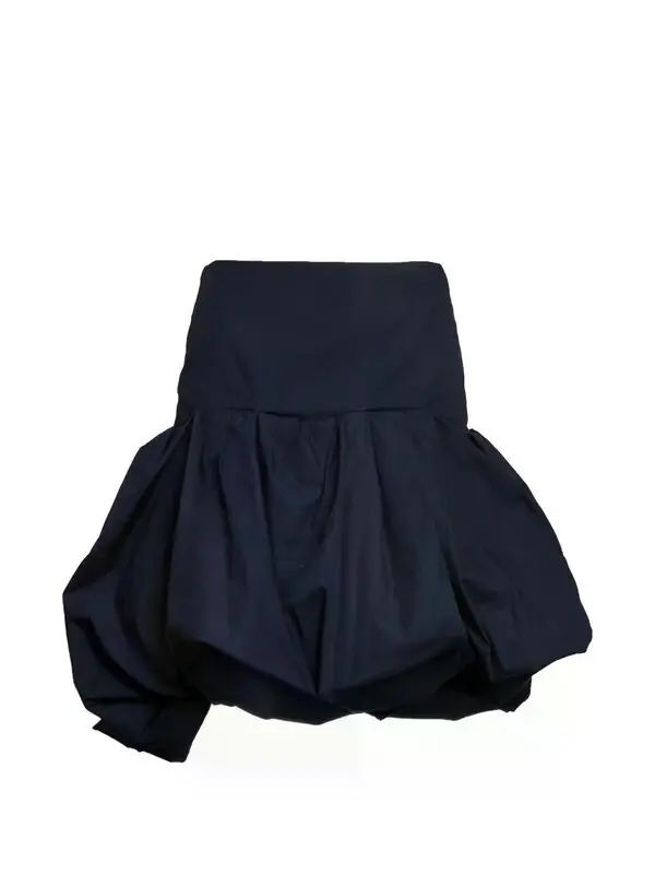 N°21 Balloon Flared Skirt - Blue