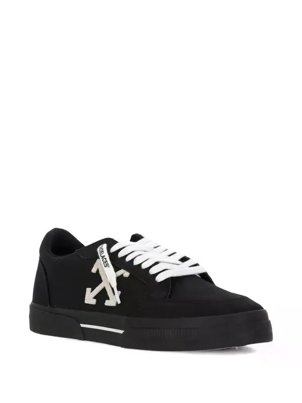 Off-White Vulcanized Canvas Low-top Sneakers